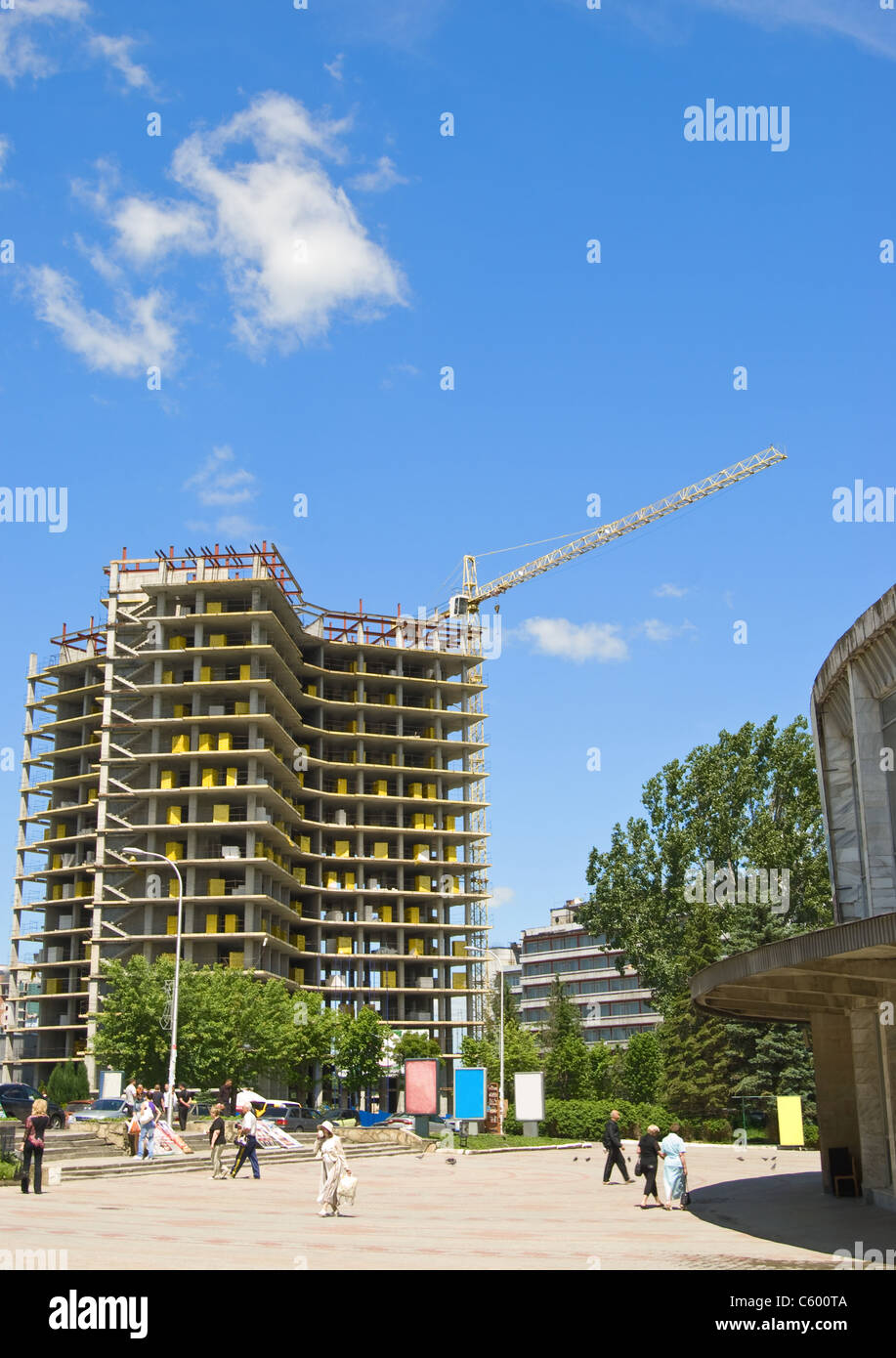 Roof skyscraper hi-res stock photography and images - Alamy