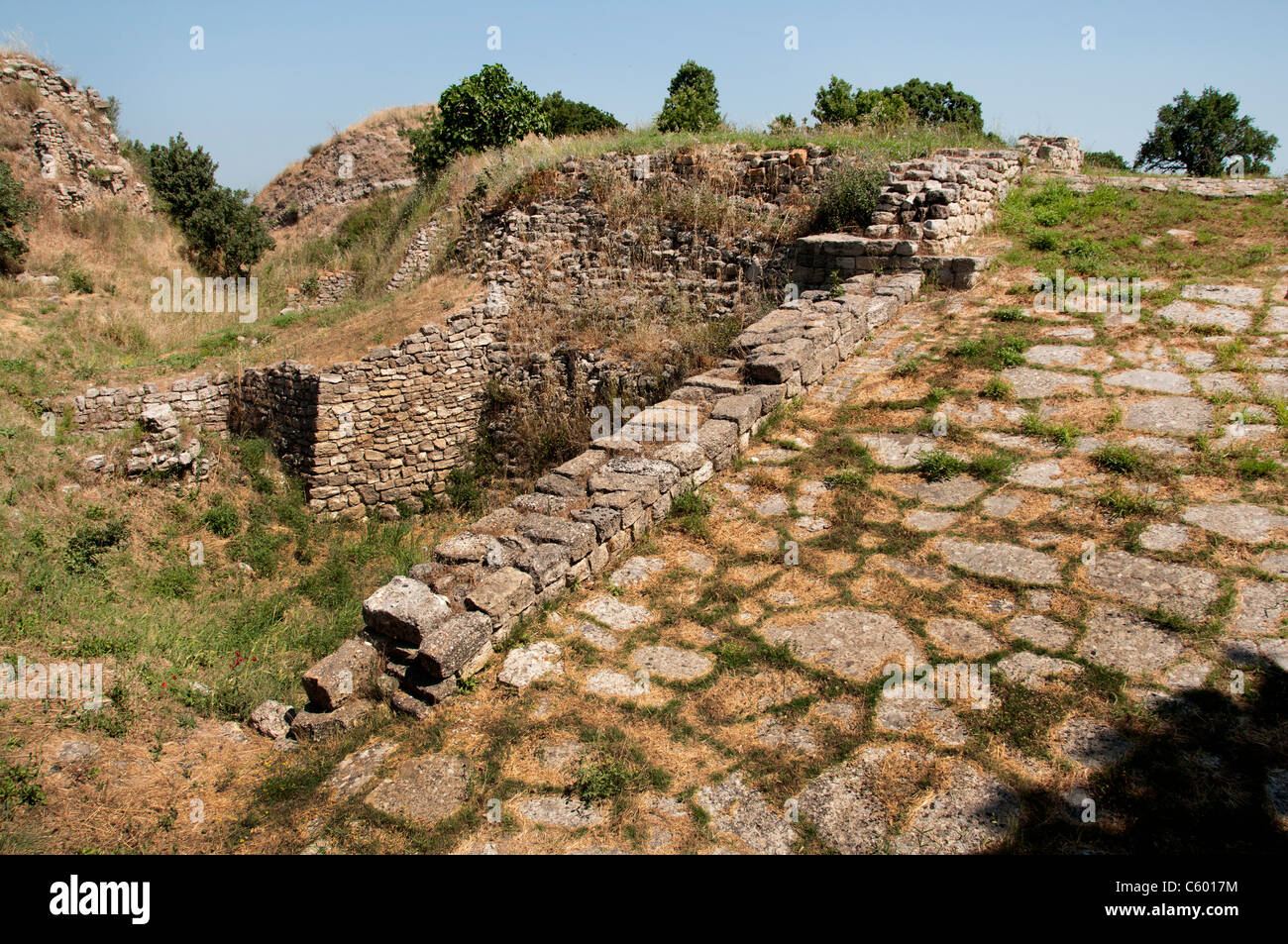 Trojan War, City of Troy, 3600-85 BC, Hisarlik, Çanakkale Province ...
