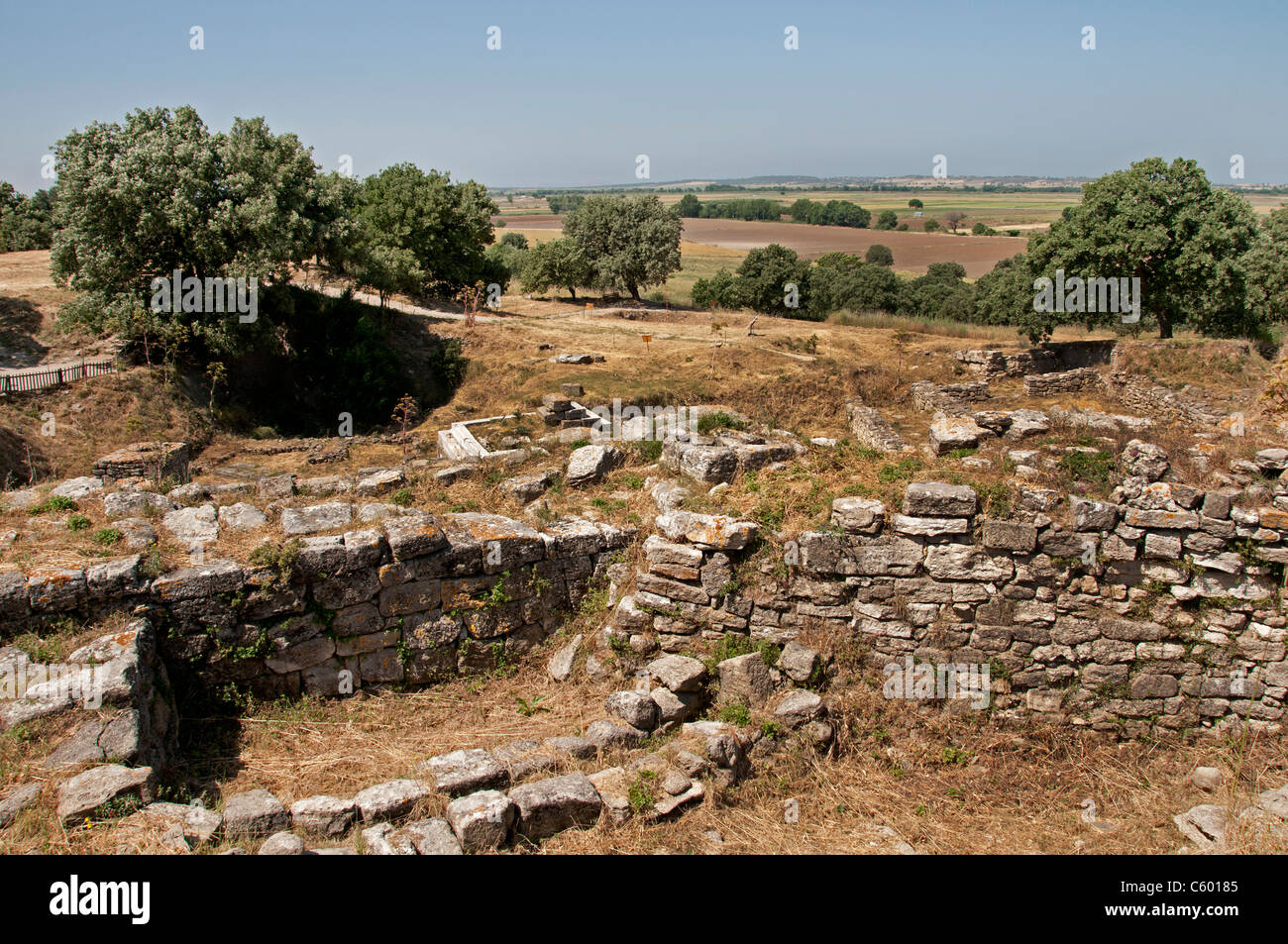 Trojan War, City of Troy, 3600-85 BC, Hisarlik, Çanakkale Province ...