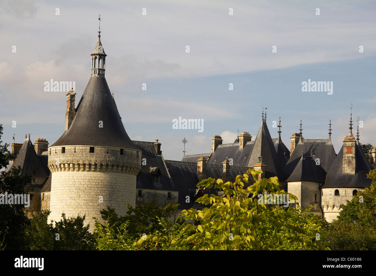 Chaumont Castle (Chateau de Chaumont), Chaumont, Loire Valley, France ...