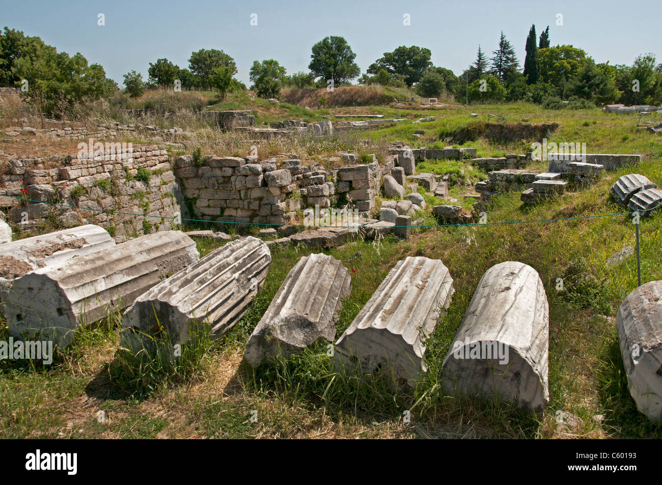 Trojan War, City of Troy, 3600-85 BC, Hisarlik, Çanakkale Province ...