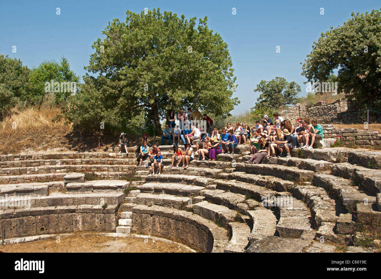 Trojan War, City of Troy, 3600-85 BC, Hisarlik, Çanakkale Province ...