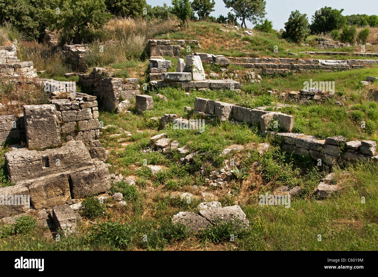 Trojan War, City of Troy, 3600-85 BC, Hisarlik, Çanakkale Province ...