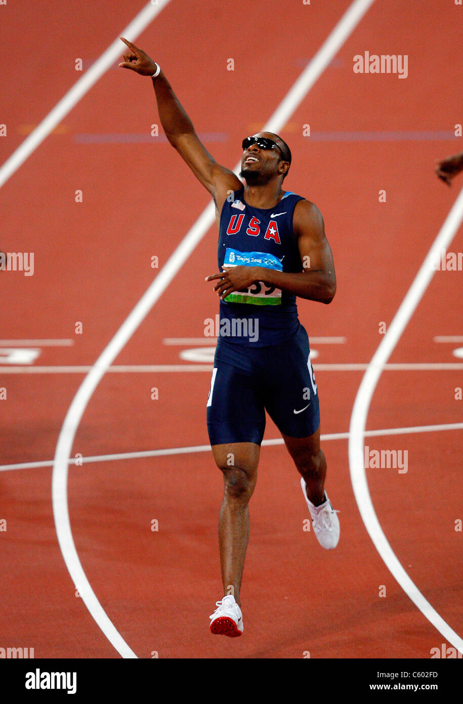Angelo taylor usa olympic stadium hi-res stock photography and images ...