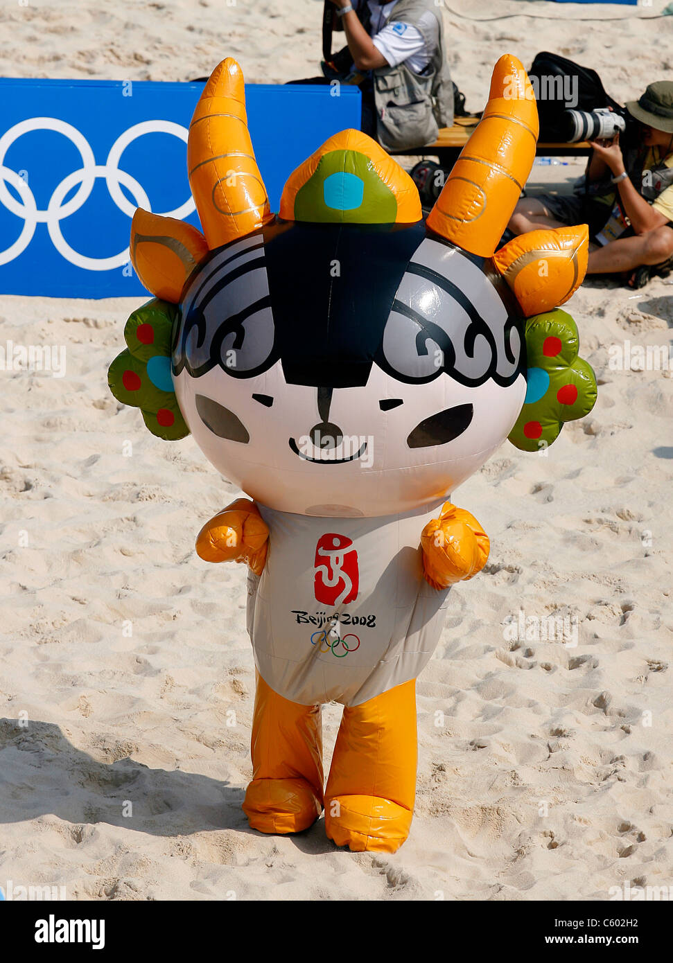 YINGYING OLYMPIC MASCOT OLYMPIC STADIUM BEIJING CHINA 18 August 2008 ...