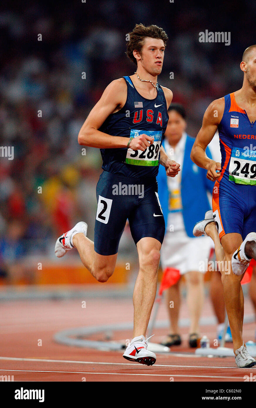 ANDREW WHEATING USA OLYMPIC STADIUM BEIJING CHINA 20 August 2008 Stock ...