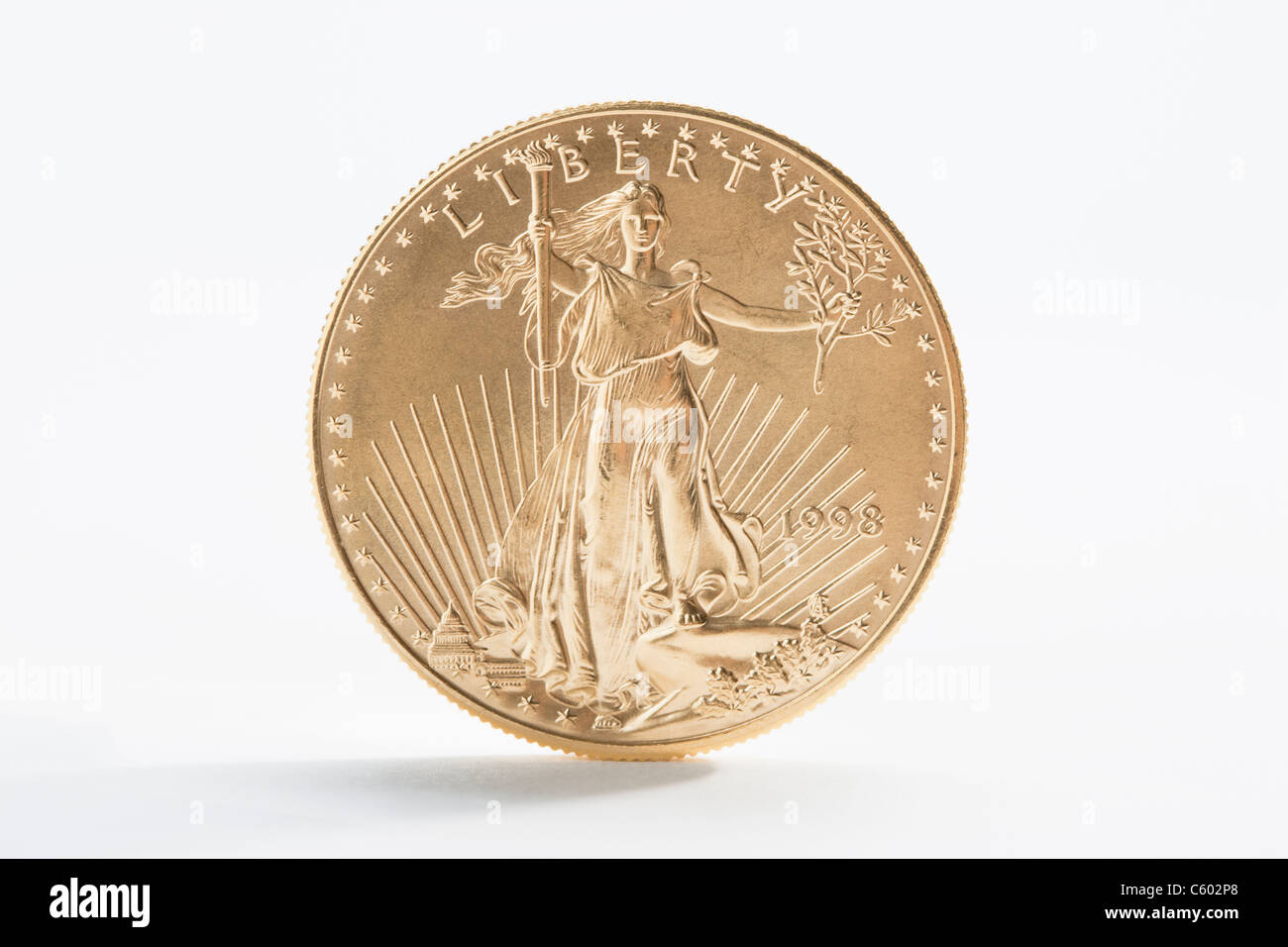 One US dollar coin, studio shot Stock Photo - Alamy