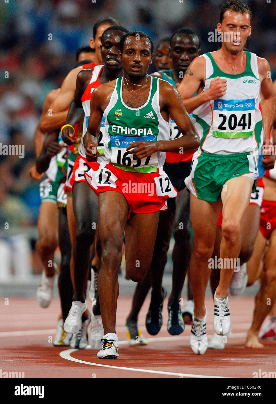 TARIKU BEKELE ETHIOPIA OLYMPIC STADIUM BEIJING CHINA 20 August 2008 ...