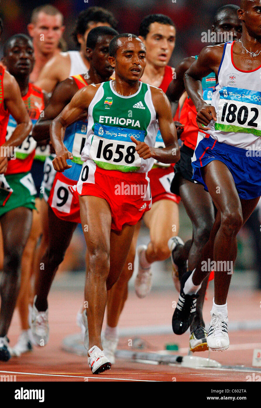 ABREHAM CHERKOS ETHIOPIA OLYMPIC STADIUM BEIJING CHINA 20 August 2008 ...