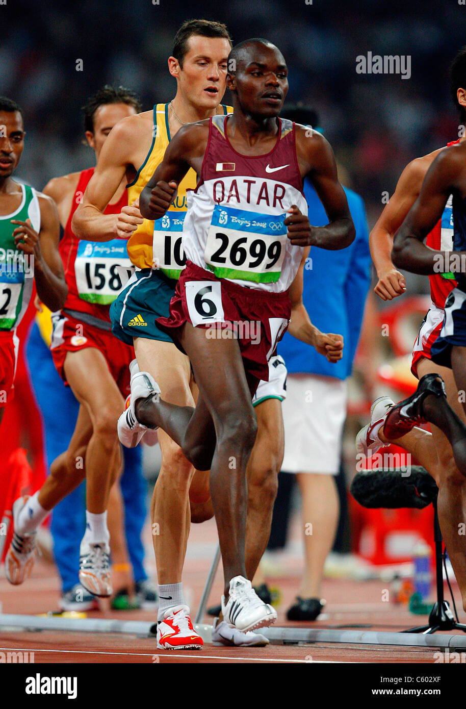 JAMES KWALIA C'KURUI QATAR OLYMPIC STADIUM BEIJING CHINA 20 August 2008 ...
