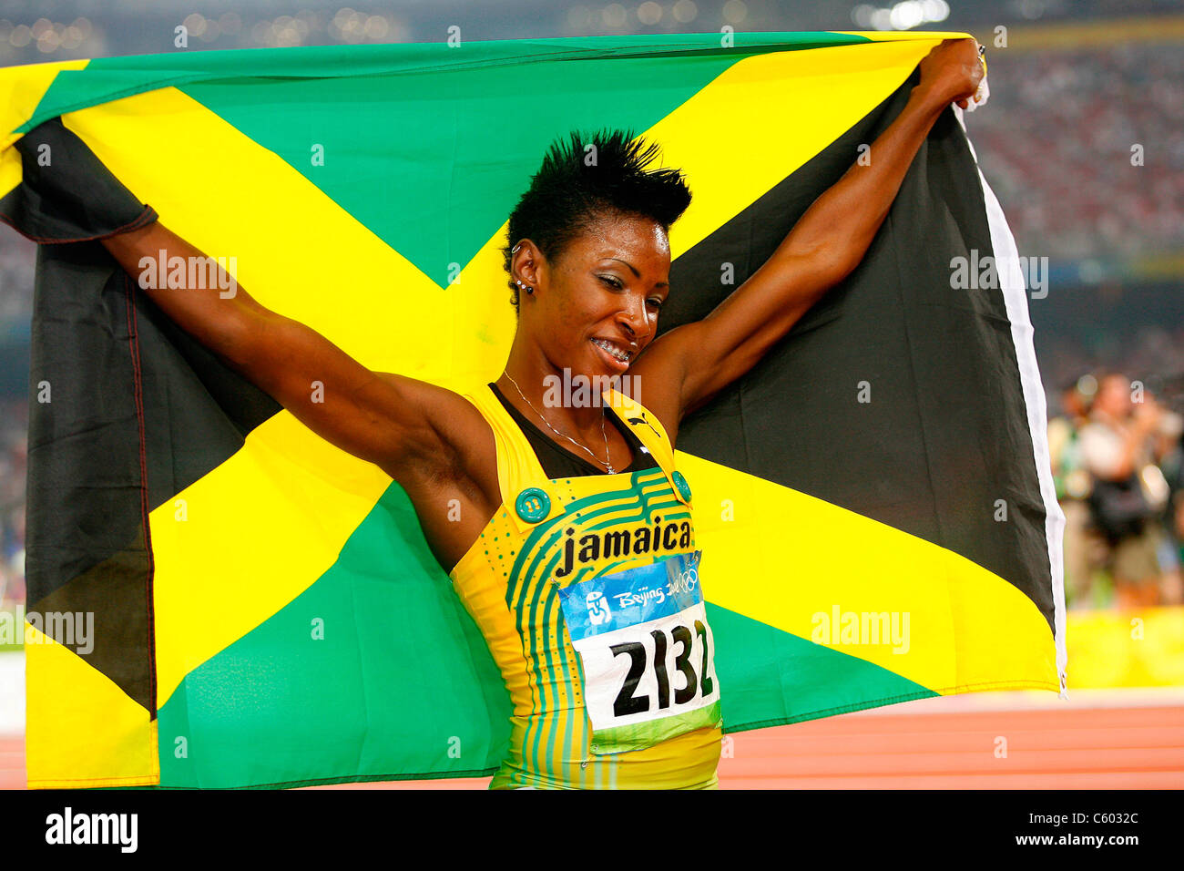 MELANIE WALKER JAMAICA OLYMPIC STADIUM BEIJING CHINA 20 August 2008 ...