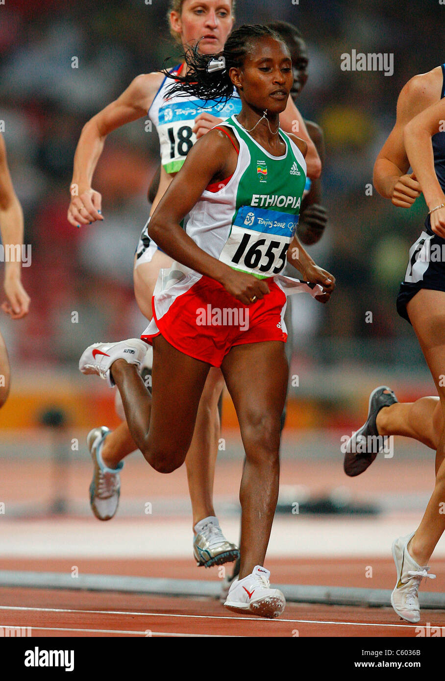 GELETE BURKA ETHIOPIA OLYMPIC STADIUM BEIJING CHINA 21 August 2008 ...