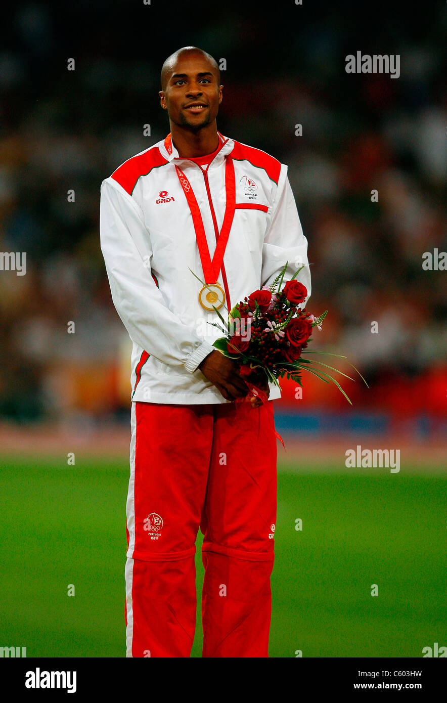 NELSON EVORA PORTUGAL OLYMPIC STADIUM BEIJING CHINA 22 August 2008 ...