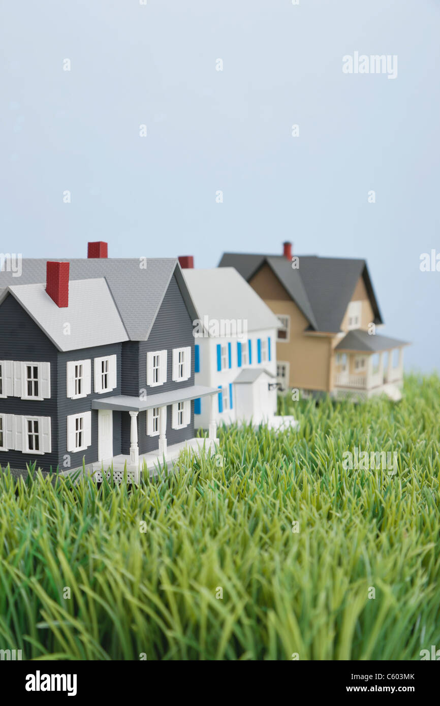 Fake houses hi-res stock photography and images - Alamy
