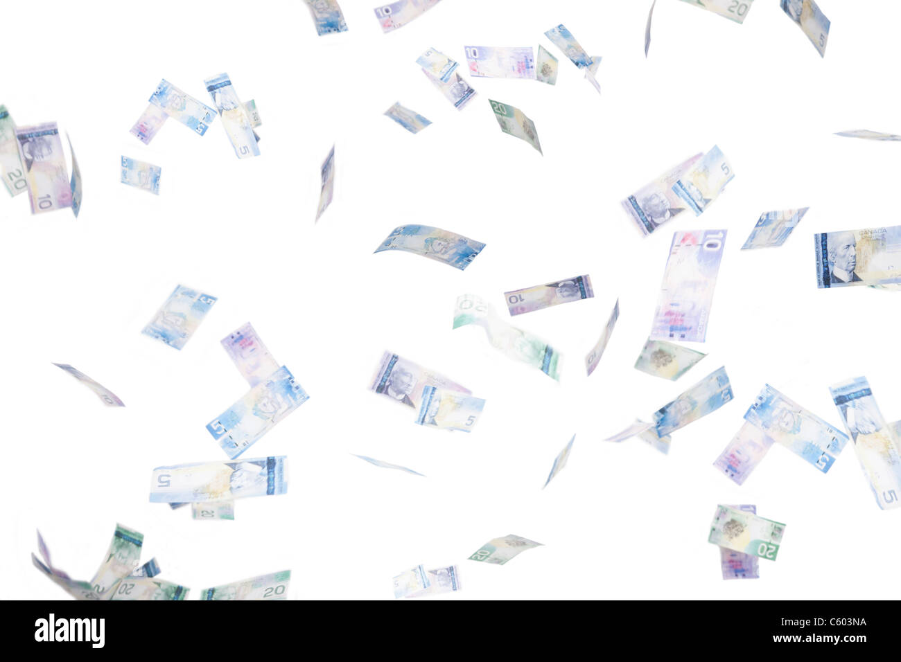 Flying banknotes hi-res stock photography and images - Alamy