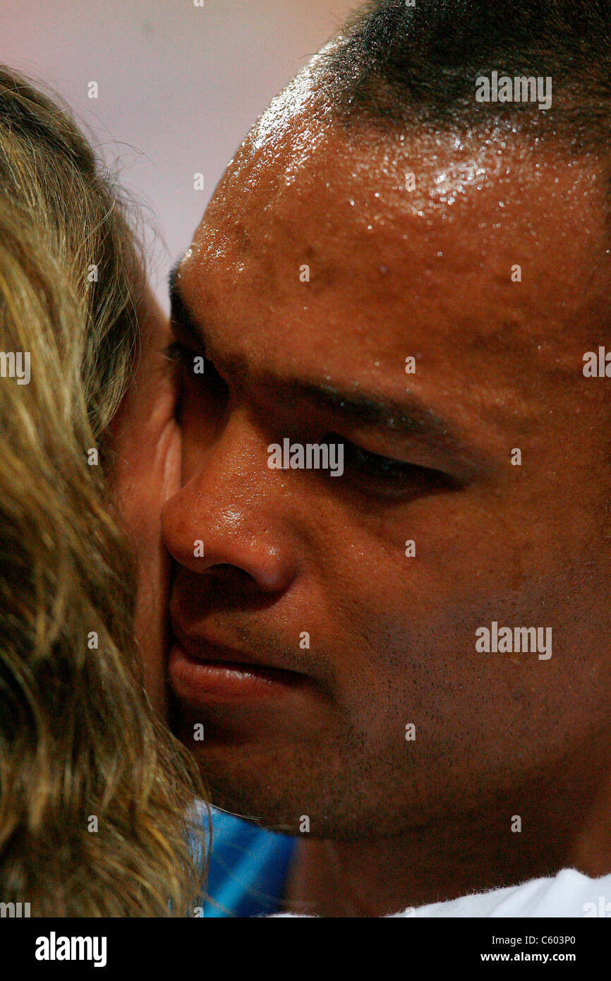 Bryan clay usa olympic stadium hi-res stock photography and images - Alamy