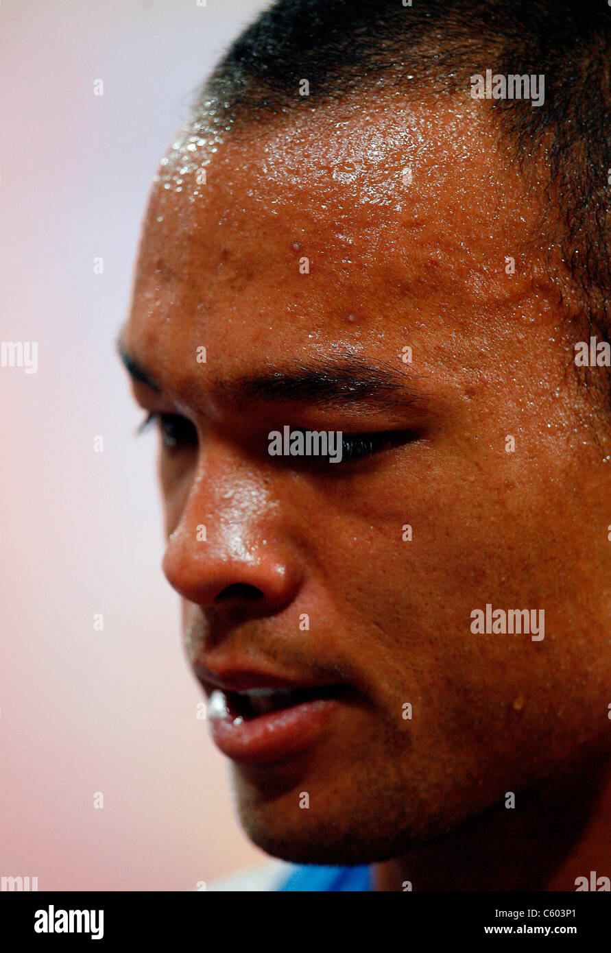 BRYAN CLAY USA OLYMPIC STADIUM BEIJING CHINA 22 August 2008 Stock Photo ...