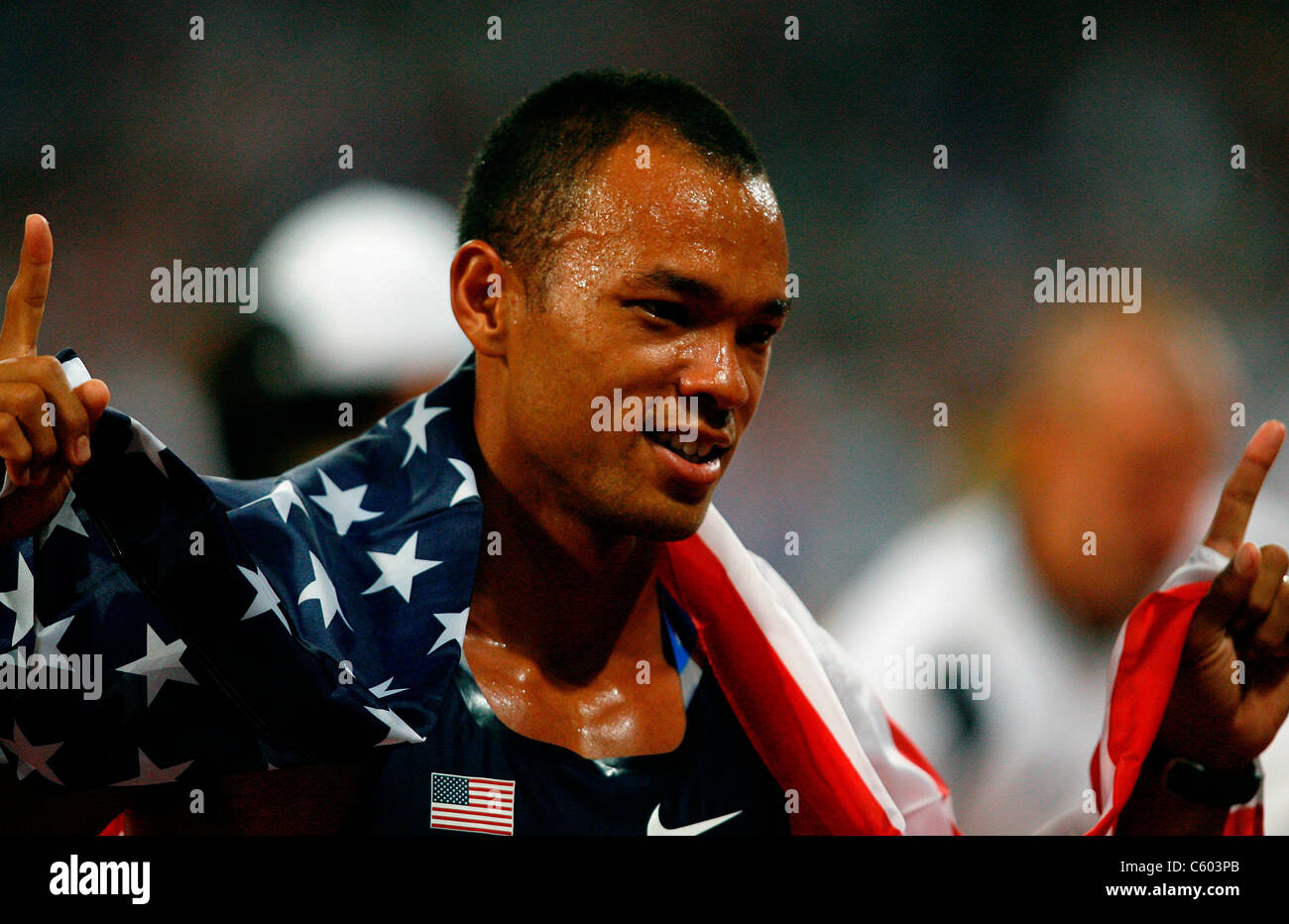 Bryan clay usa olympic stadium hi-res stock photography and images - Alamy