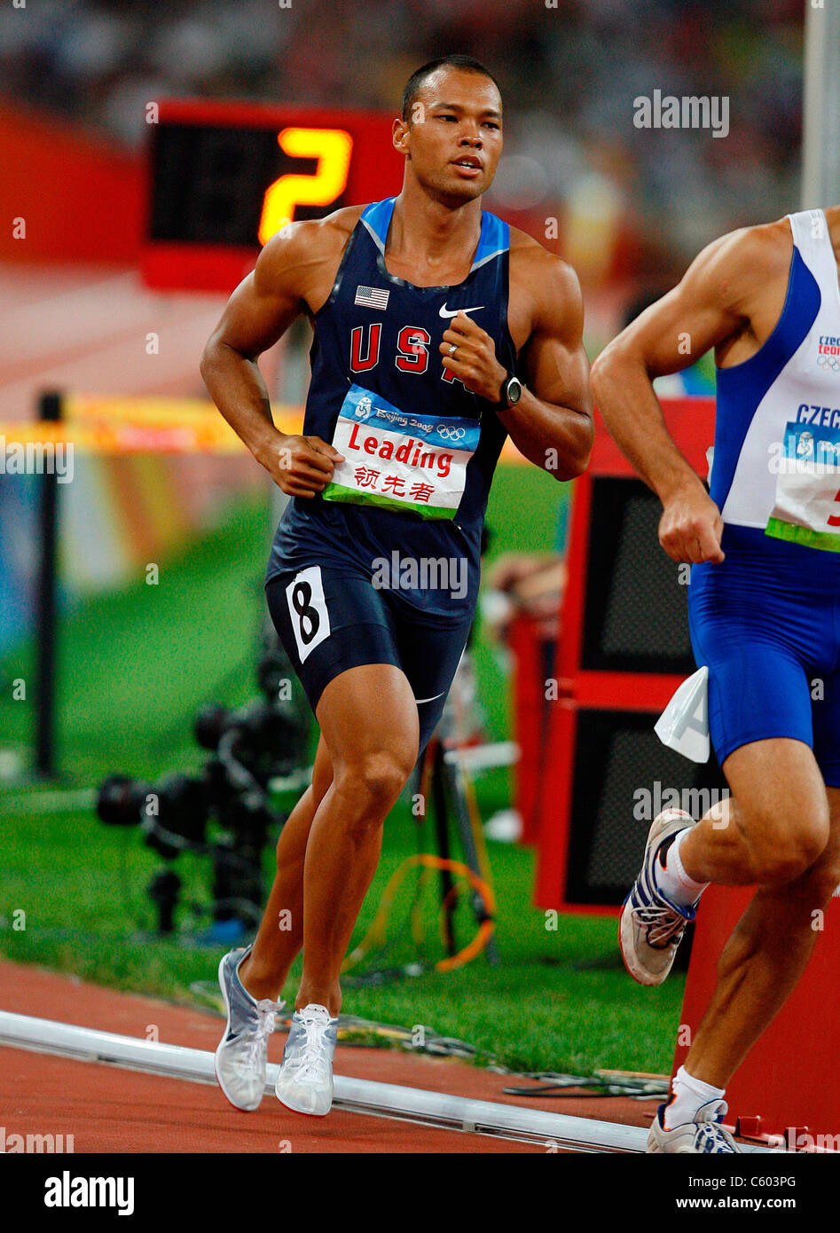BRYAN CLAY USA OLYMPIC STADIUM BEIJING CHINA 22 August 2008 Stock Photo ...