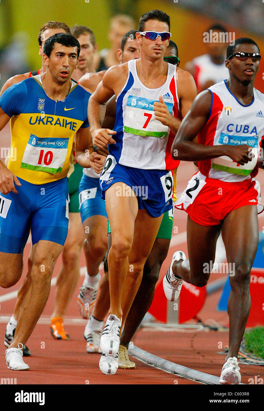 ROMAIN BARRAS FRANCE OLYMPIC STADIUM BEIJING CHINA 22 August 2008 Stock ...