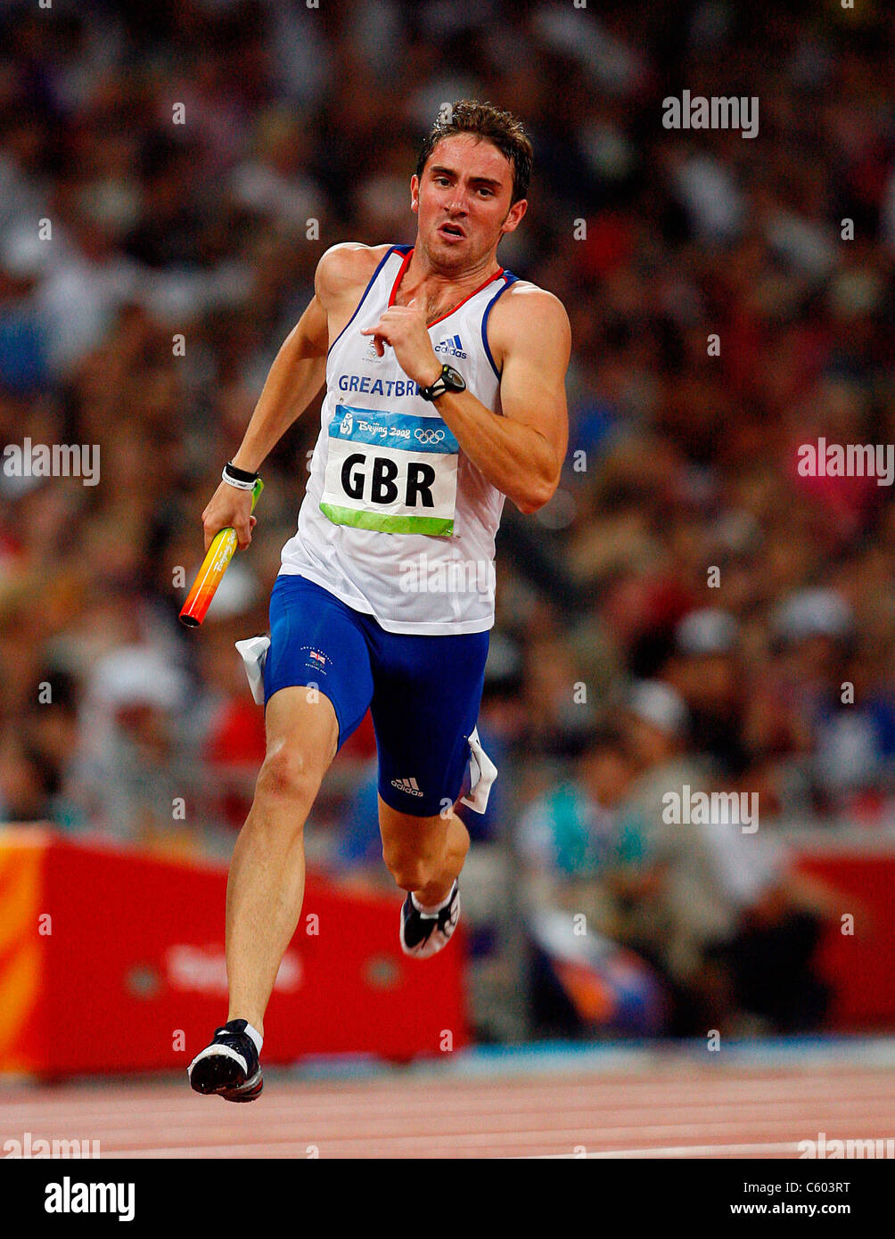 ANDREW STEELE GREAT BRITAIN OLYMPIC STADIUM BEIJING CHINA 22 August ...