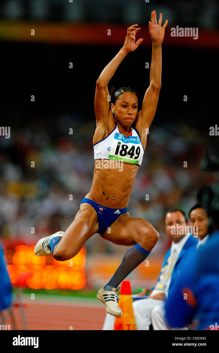 JADE JOHNSON GREAT BRITAIN OLYMPIC STADIUM BEIJING CHINA 22 August 2008 ...