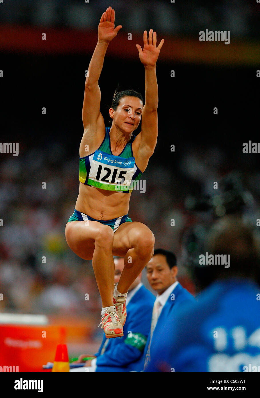 MAUREEN HIGA MAGGI BRAZIL OLYMPIC STADIUM BEIJING CHINA 22 August 2008 ...