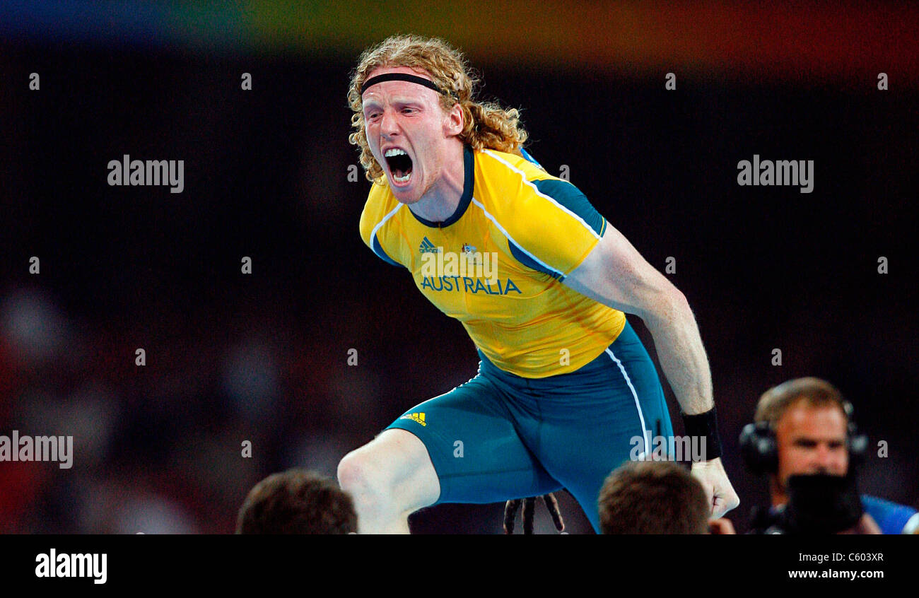 STEVE HOOKER AUSTRALIA OLYMPIC STADIUM BEIJING CHINA 22 August 2008 ...