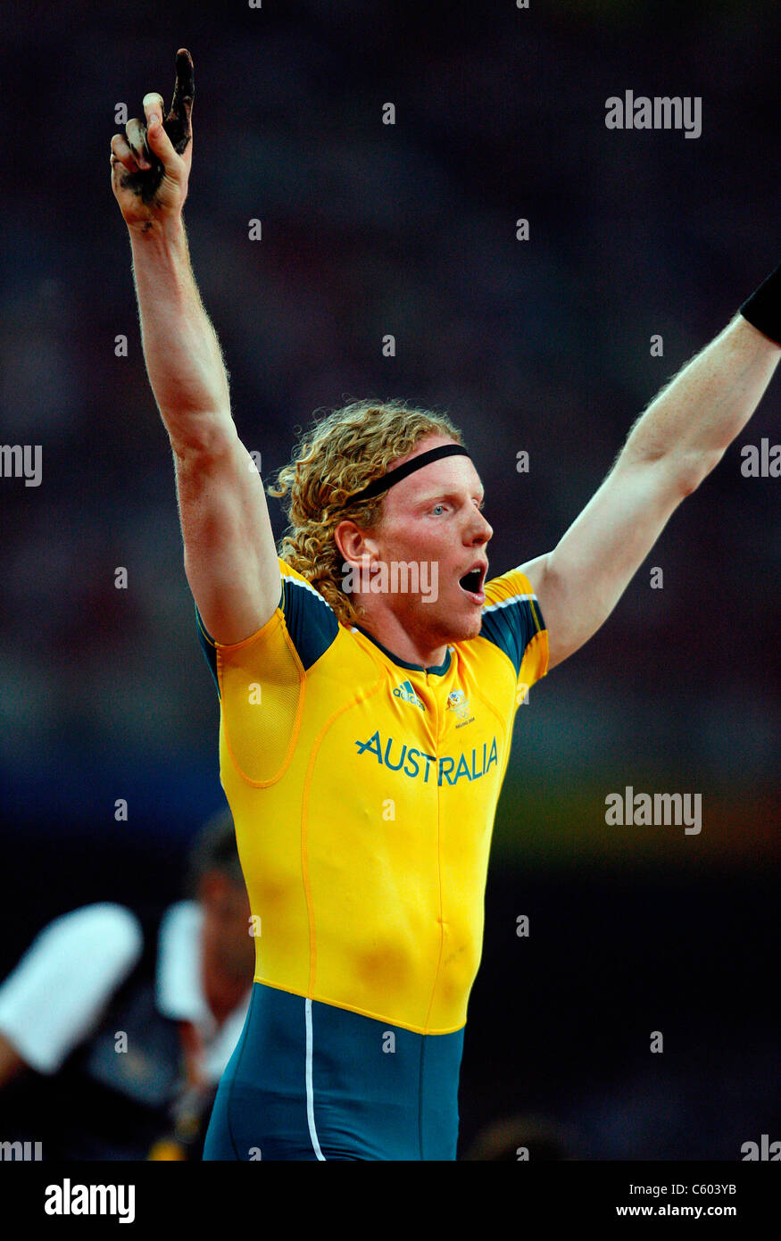 STEVE HOOKER AUSTRALIA OLYMPIC STADIUM BEIJING CHINA 22 August 2008 ...