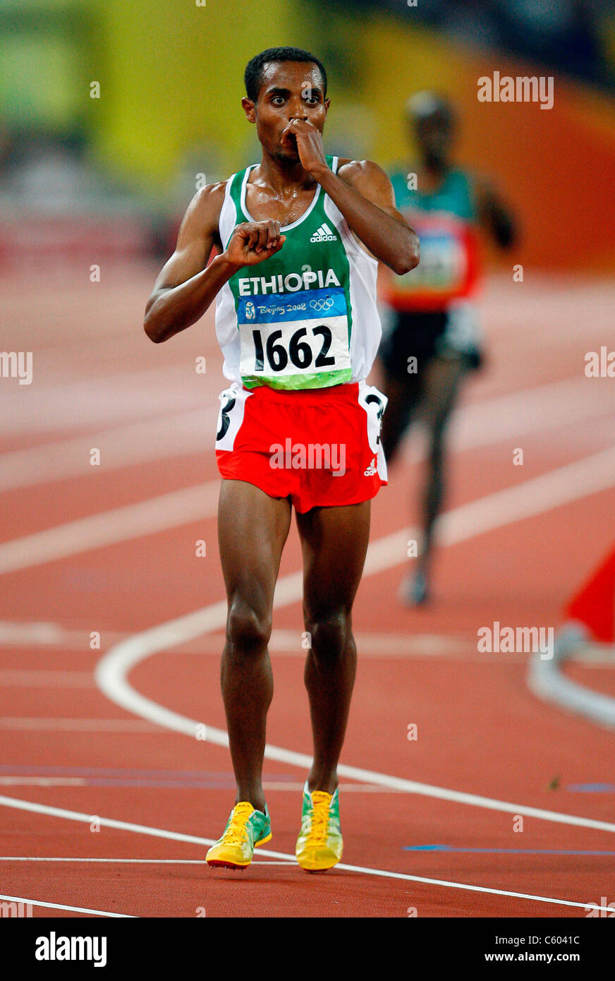 KENENISA BEKELE ETHIOPIA OLYMPIC STADIUM BEIJING CHINA 23 August 2008 ...