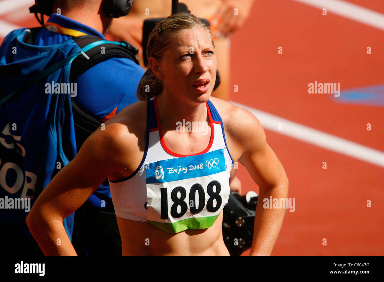 JULIE HOLLMAN GREAT BRITAIN OLYMPIC STADIUM BEIJING CHINA 15 August ...