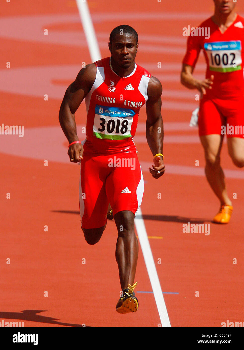 DARREL BROWN TRINIDAD & TOBAGO OLYMPIC STADIUM BEIJING CHINA 15 August 2008 Stock Photo - Alamy