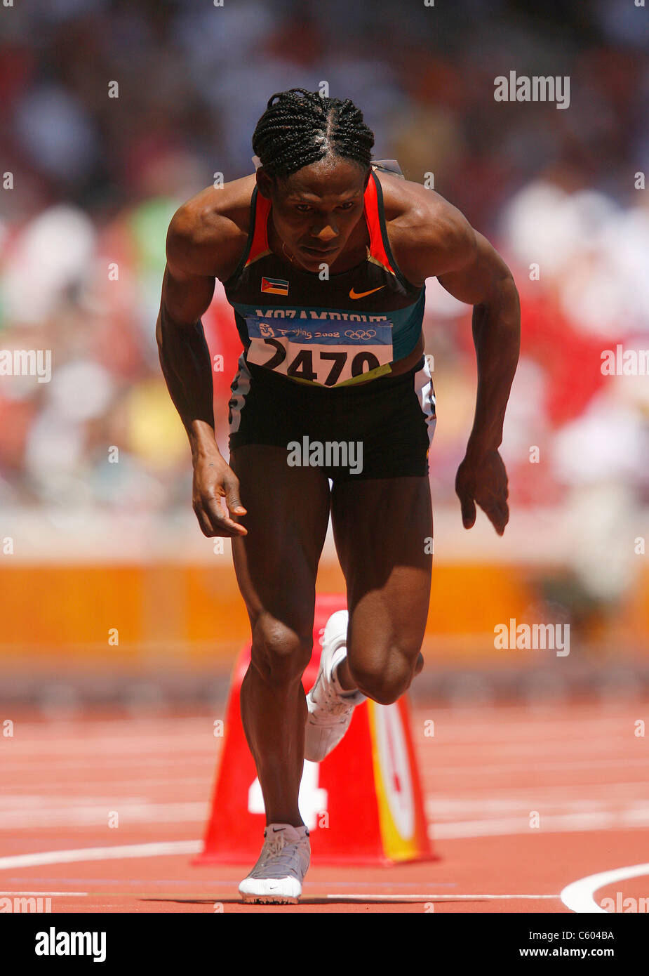 MARIA MUTOLA MOZAMBIQUE OLYMPIC STADIUM BEIJING CHINA 15 August 2008 ...
