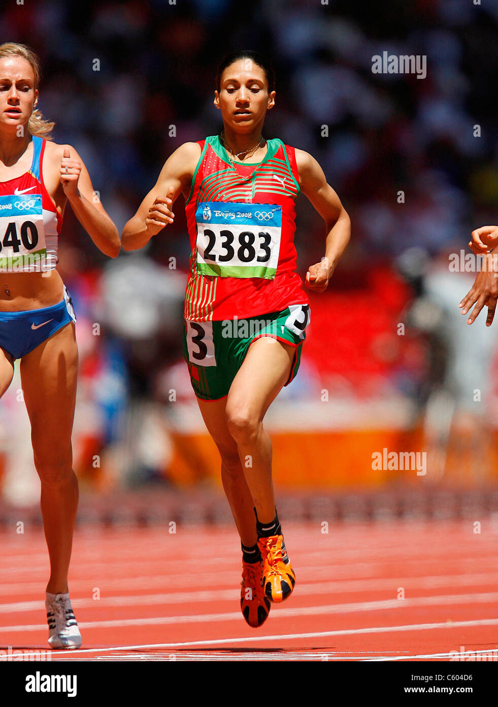 HASNA BENHASSI MOROCO OLYMPIC STADIUM BEIJING CHINA 15 August 2008 ...
