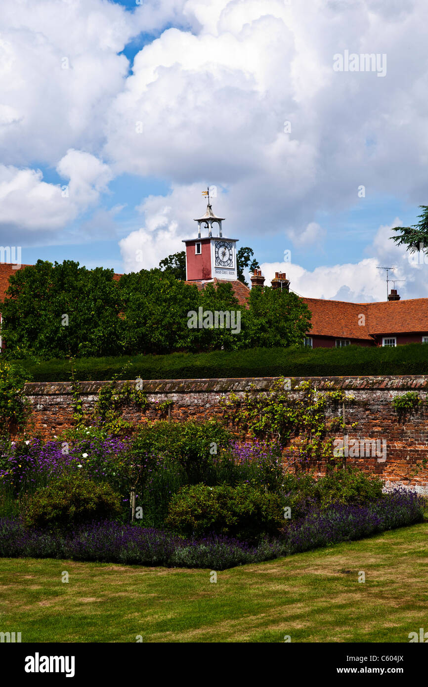 Clock Tower at Ingatestone Hall Stock Photo - Alamy