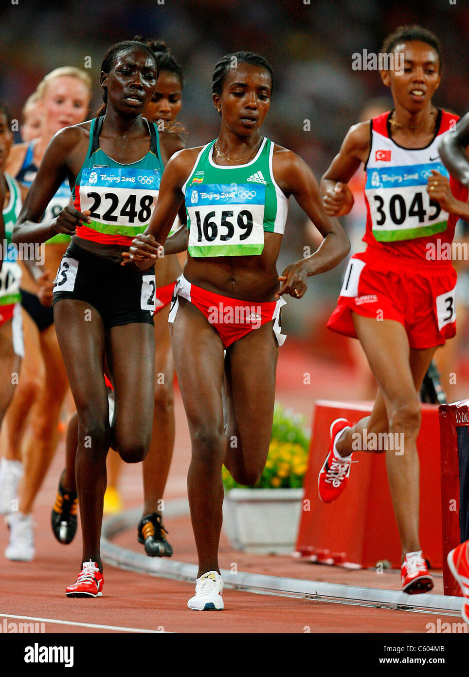 TIRUNESH DIBABA ETHIOPIA OLYMPIC STADIUM BEIJING CHINA 15 August 2008 ...
