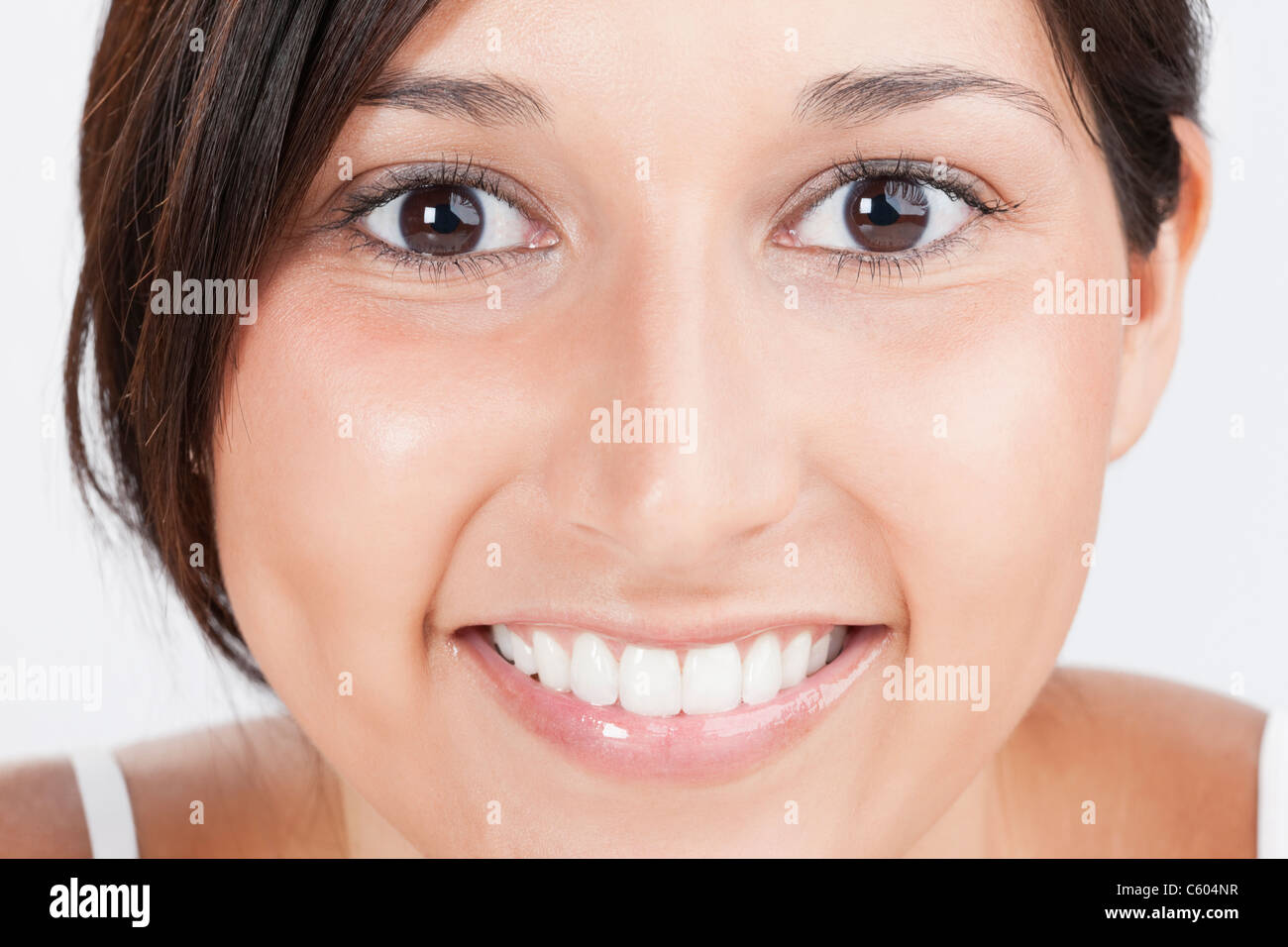 Portrait of young woman Stock Photo - Alamy