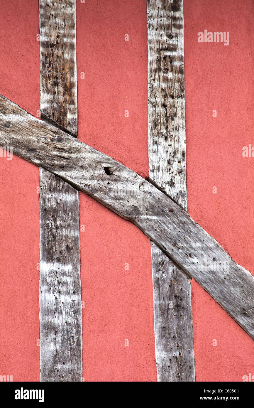 Vertical and diagonal timbers hi-res stock photography and images - Alamy