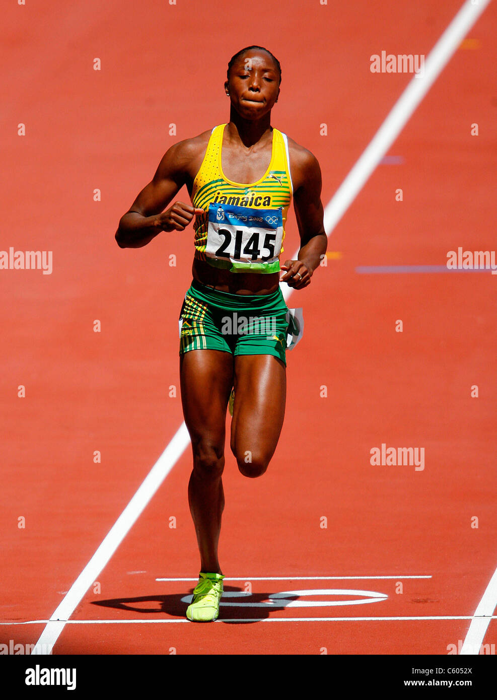 SHERONE SIMPSON JAMAICA OLYMPIC STADIUM BEIJING CHINA 16 August 2008 ...