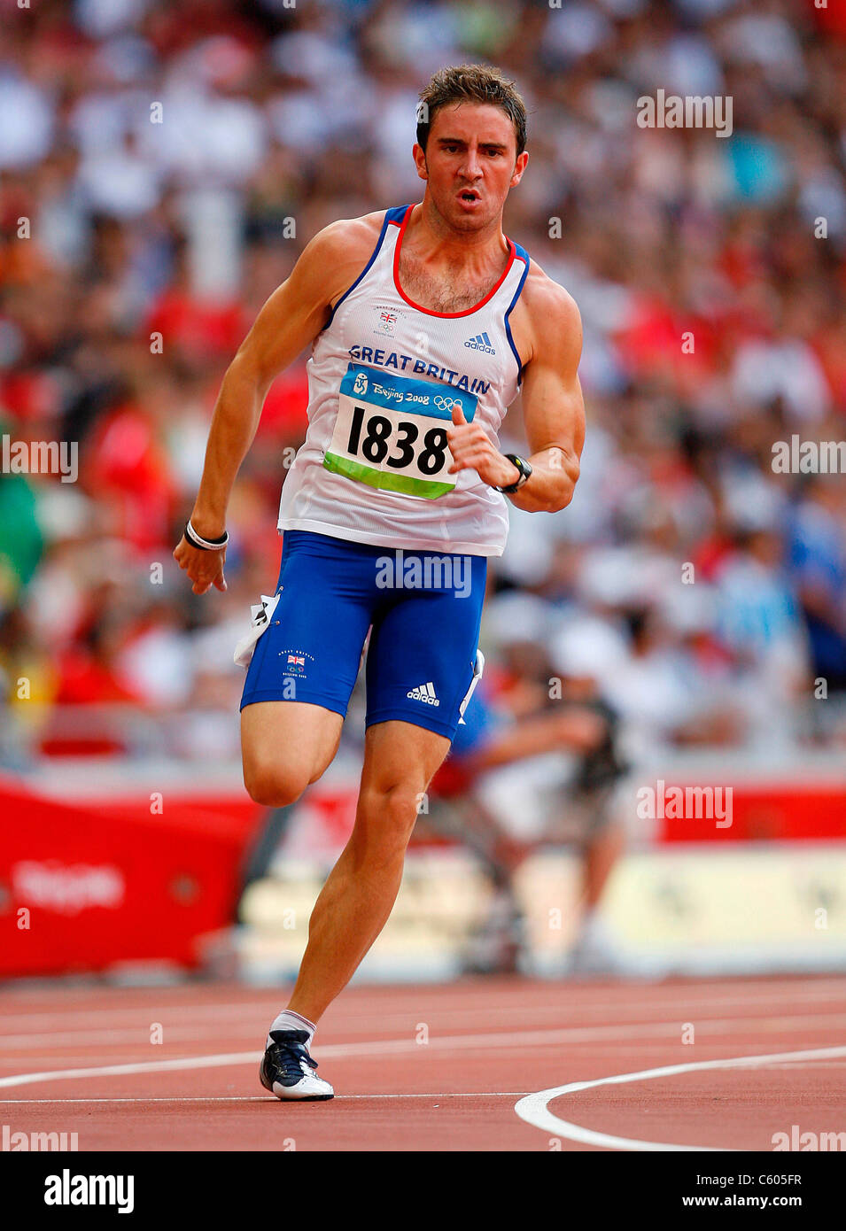ANDREW STEELE GREAT BRITAIN OLYMPIC STADIUM BEIJING CHINA 18 August ...