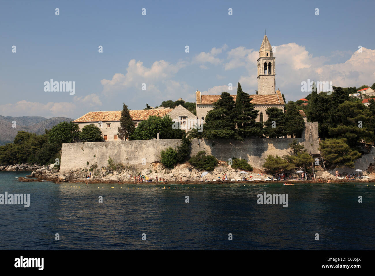 Lopud island dalmatia hi-res stock photography and images - Alamy