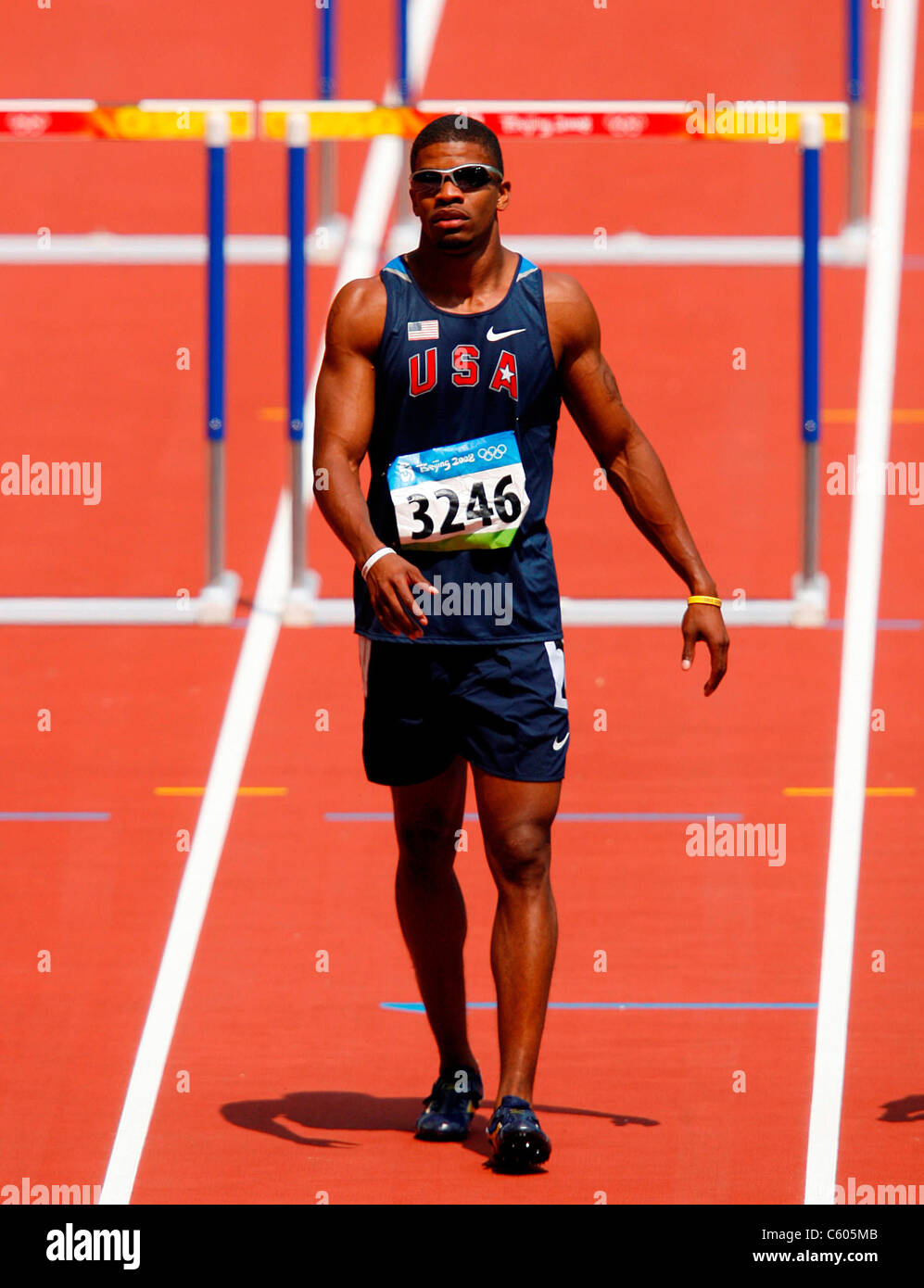 TERRENCE TRAMMELL USA OLYMPIC STADIUM BEIJING CHINA 18 August 2008 ...