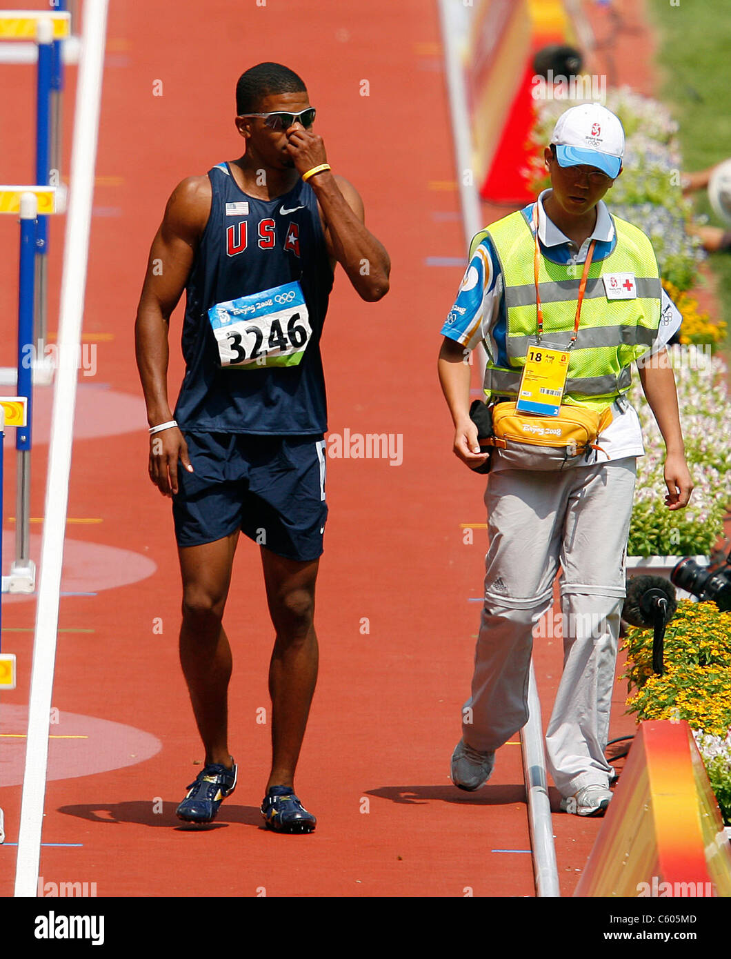 TERRENCE TRAMMELL USA OLYMPIC STADIUM BEIJING CHINA 18 August 2008 ...