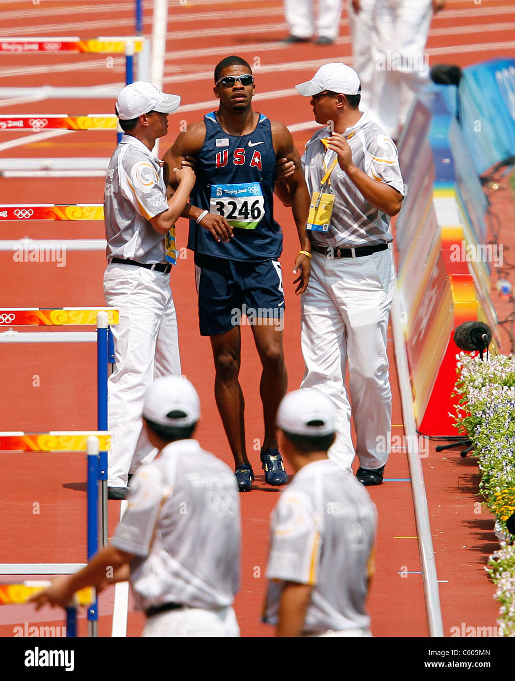 TERRENCE TRAMMELL USA OLYMPIC STADIUM BEIJING CHINA 18 August 2008 ...