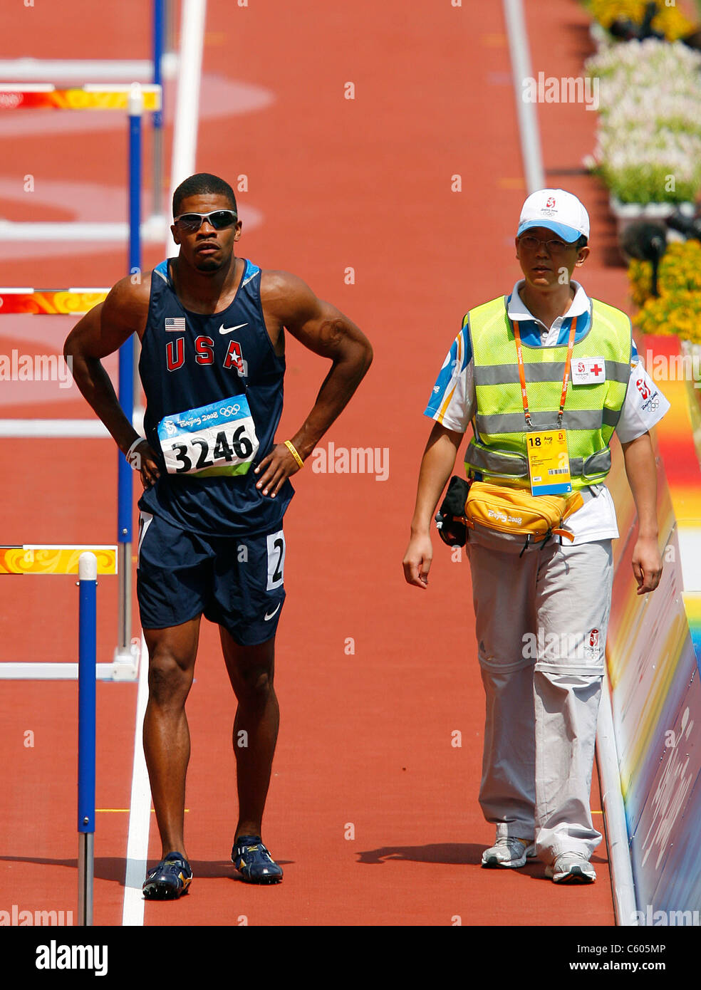 TERRENCE TRAMMELL USA OLYMPIC STADIUM BEIJING CHINA 18 August 2008 ...