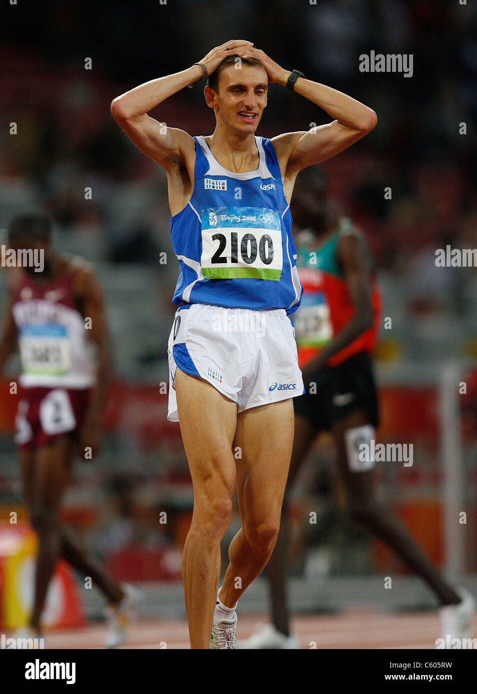 CHRISTIAN OBRIST ITALY OLYMPIC STADIUM BEIJING CHINA 17 August 2008 ...