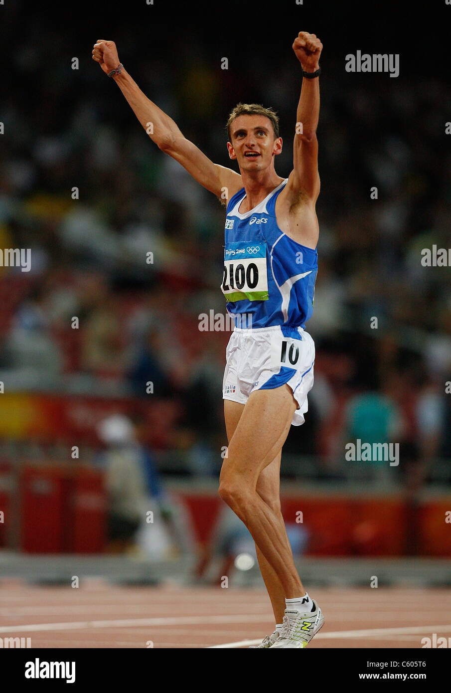 CHRISTIAN OBRIST ITALY OLYMPIC STADIUM BEIJING CHINA 17 August 2008 ...
