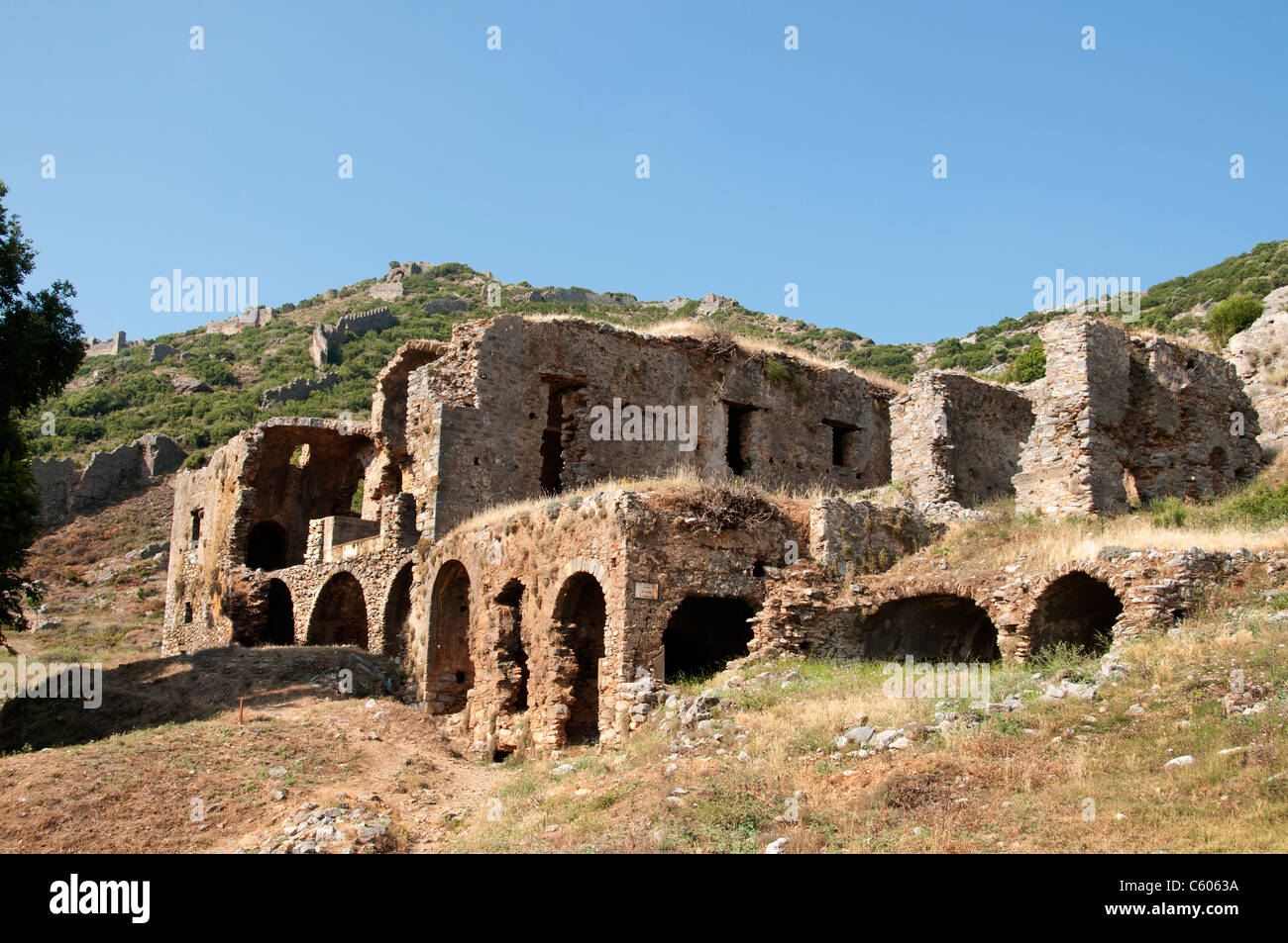 Anemurium Roman province of Rough Cilicia Turkey Turkish Anamur Stock ...