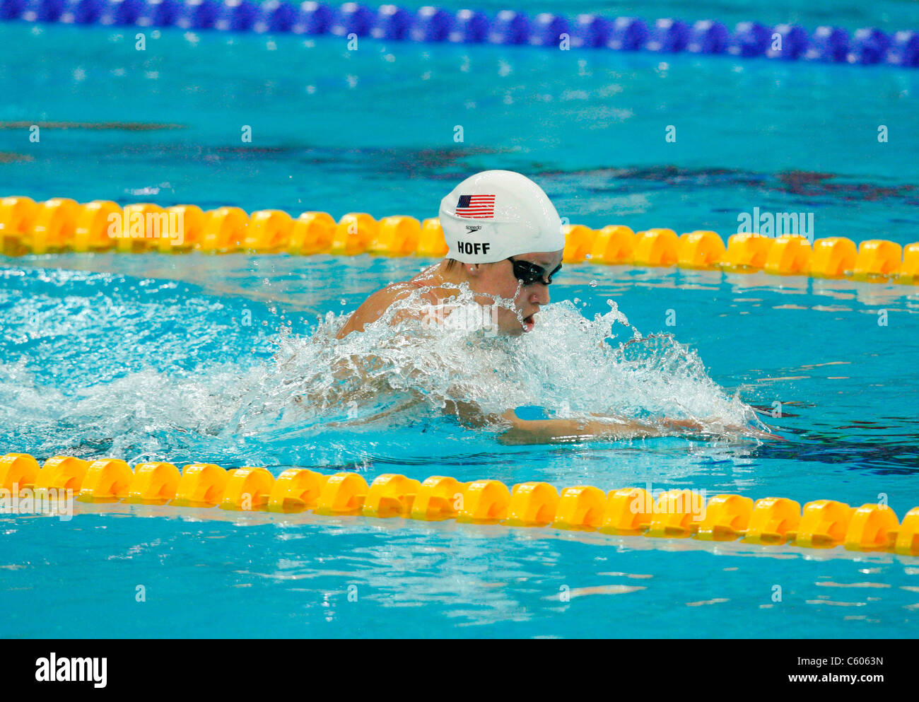KATIE HOFF WOMENS 400M INDIVIDUAL MEDLEY OLYMPIC STADIUM BEIJING CHINA ...