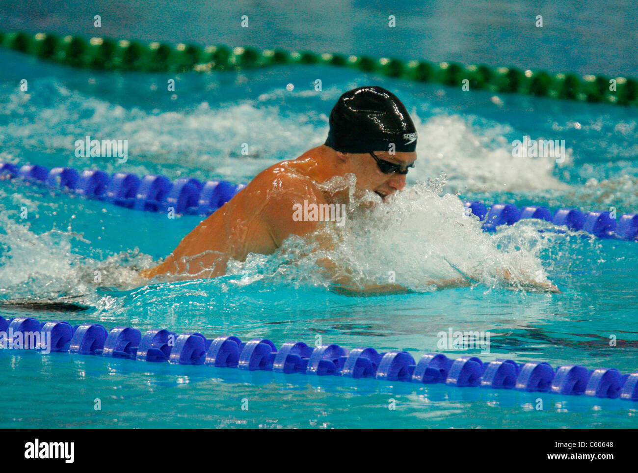 ANDREW BREE MENS 100M BREASTSTROKE OLYMPIC STADIUM BEIJING CHINA 09 ...
